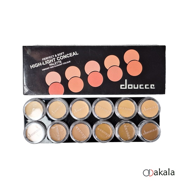 قیمت پالت گریم اصلی دوسه 12 رنگ doucce + خرید از اداکالا